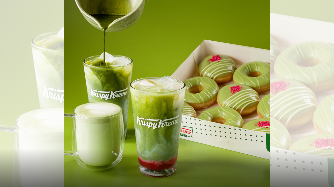 Krispy Kreme rolls out new Matcha Moment collection – Crumb Wire